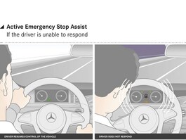 How Mercedes-Benz Active Emergency Stop Assist Works - Kelley Blue Book