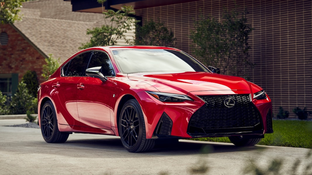 Best Entry-Level Luxury Car Resale Value: 2021 Lexus IS - Kelley Blue Book