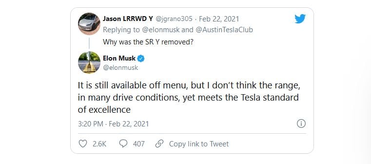 What Happened to the Tesla Model Y Standard Range Kelley Blue Book