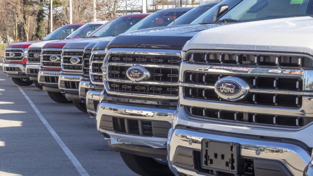 Tens of Thousands Unfinished Ford Trucks Sit Parked: Here's Why ...