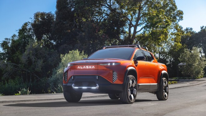 Fisker Alaska: All-Electric Pickup Holds Onto Your Hats - Kelley Blue Book