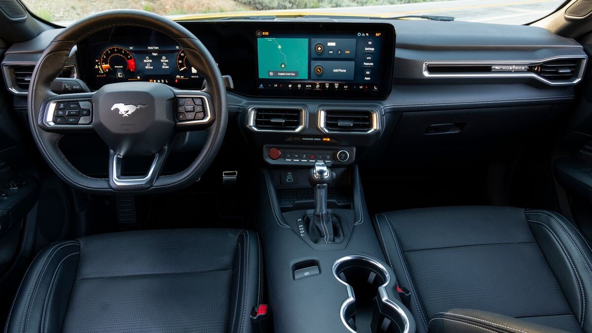 2024 Mustang Interior Colorsnull