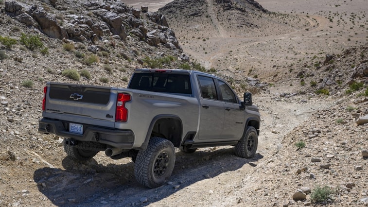Off-Roading in the 2024 Chevrolet Silverado 2500 HD ZR2 Bison - Kelley ...