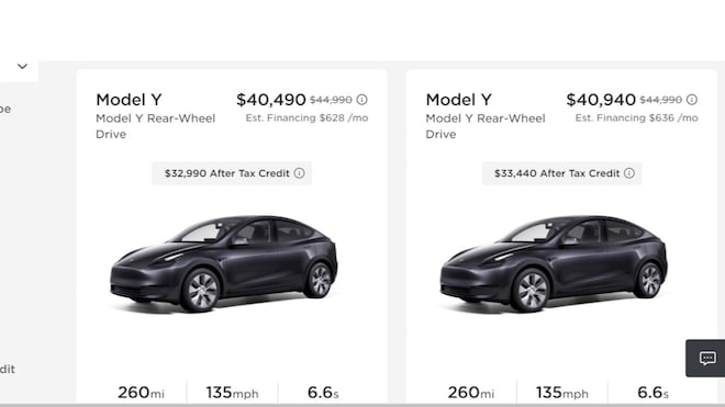 Tesla Discounting Model Y Inventory Overstock - Kelley Blue Book