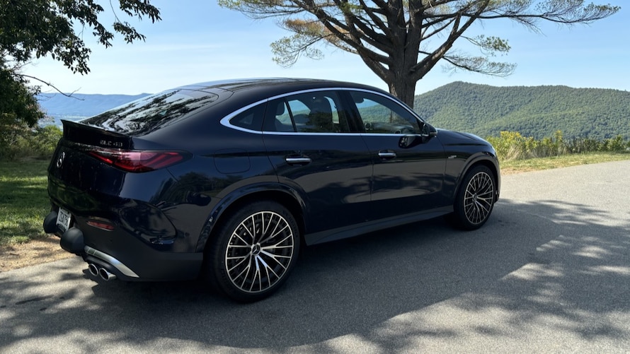Driving the 2024 Mercedes-AMG GLC 43 Coupe - Kelley Blue Book
